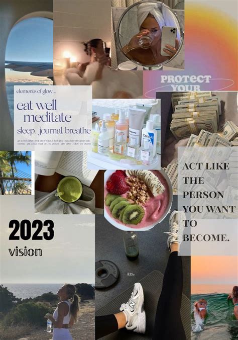 2023 Vision Board Dont Underestimate Me Attract Money Attract Wealth