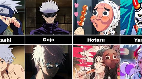 Anime Characters Without Their Mask Youtube