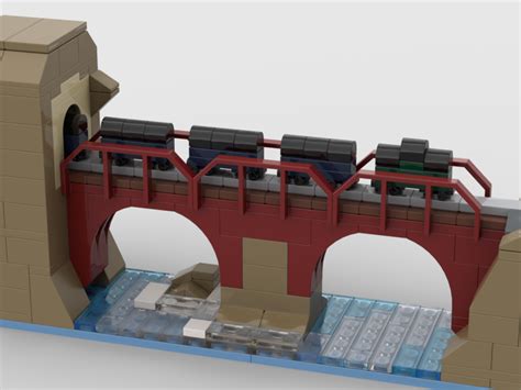 Lego Moc Bridge Over Troubled Water By Mugogonzalez Rebrickable