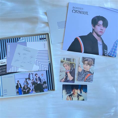 Jual Enhypen Album Border Carnival Down Ver Fullset Shopee Indonesia