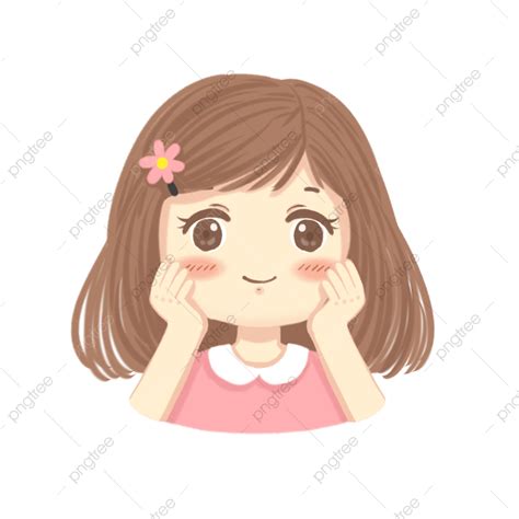 可愛小女孩頭像 六一兒童節 小女孩 小朋友素材圖案PSD和PNG圖片免費下載