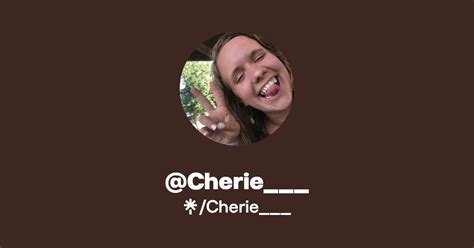 Cherie Twitter Instagram TikTok Twitch Linktree