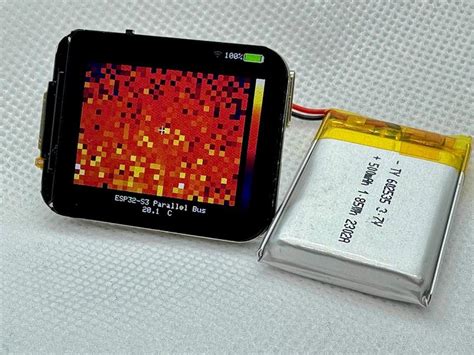 Esp32 S3 Mlx90640 Thermal Image Board By Mike S Esp32 Project Store