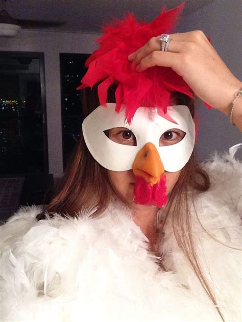 Homemade Adult Chicken Costume