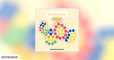 Velikonoce Víčkování Učitelnice Velikonoce Víčkování Učitelnice