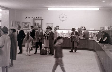 Tempelhof Airport Terminal West Berlin 3 August 1960 Ah Flashbak