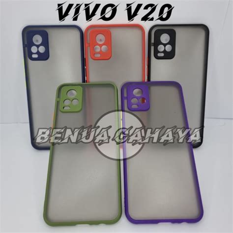 SOFTCASE VIVO V20 CASE MATTE FULL COLOR VIVO V20 BENUA CAHAYA Shopee