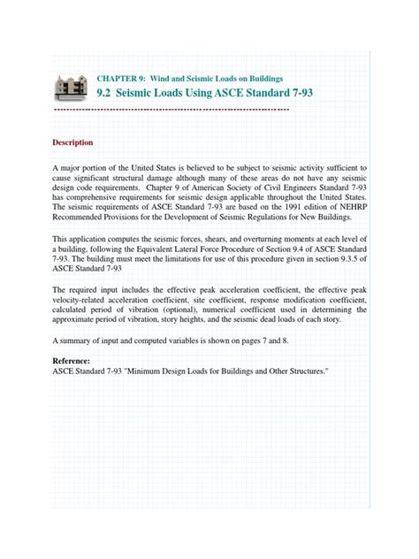 Analysis Of Seismic Loads On A 12 Story Building Using The Equivalent Lateral Force Procedure Of