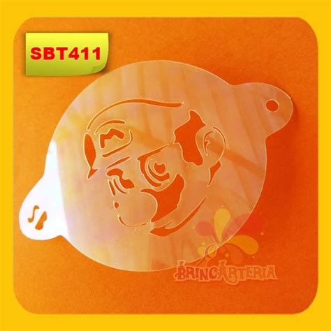Stencil Mario Comprar Em Brincarteria