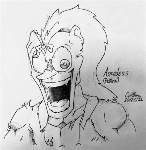 Corthon On Twitter A Conceptual Redesign For Monika Exe Asmodeus For