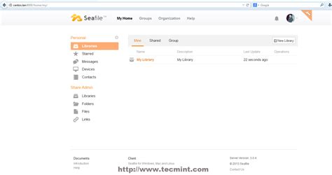 Installing Seafile Secure Cloud Storage With MySQL Database In RHEL