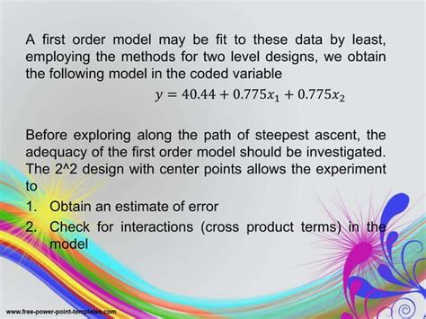 Response Surface Method Pptx