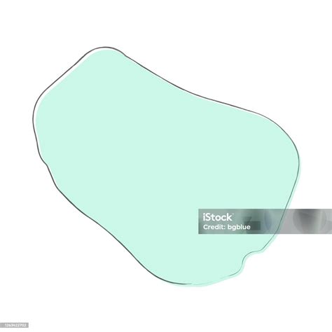 克利珀頓島地圖手繪白色背景 時尚設計向量圖形及更多礁湖圖片 礁湖 商標 剪裁圖 Istock