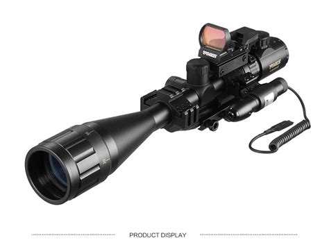 Vomz 6 24x50 Aoeg Scope Rangefinder Rifle Scope With Holographic 4