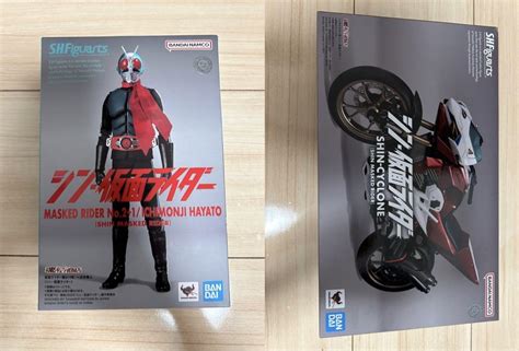 Shfiguartsシン仮面ライダー 第21号 シンサイクロン号セット By メルカリ