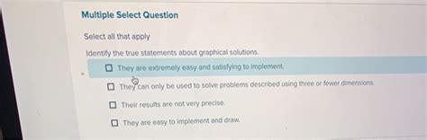 Solved Multiple Select Question Select All That Apply Chegg