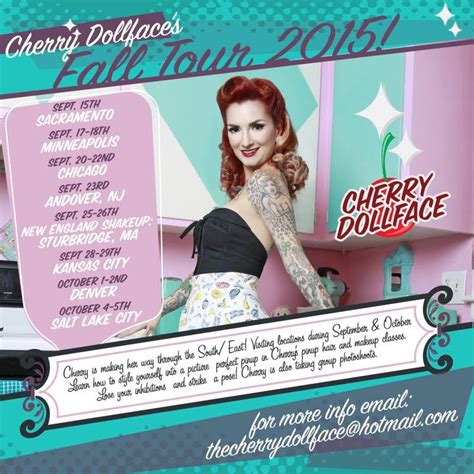 Cherry Dollface Loves Her Looking Forward To The Tour Love Her