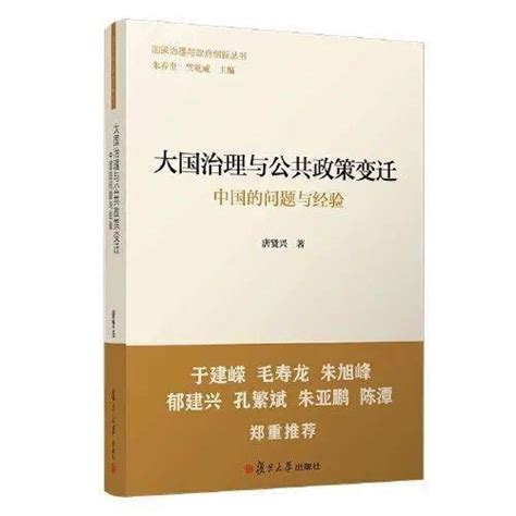 公管荐书 大国治理与公共政策变迁中国的问题与经验 搜狐大视野 搜狐新闻