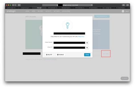 Credentials Onelogin Access Token Request Not Working Unauthorized