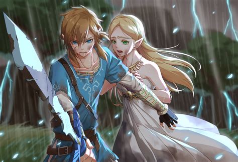 배경 화면 젤다의 전설 야생의 젤다 브레스 Breath Of The Wild 비디오 게임 Video Game Art