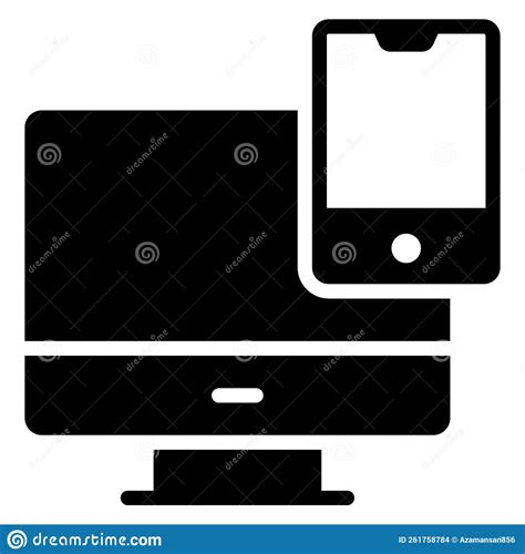 Responsive Icon User Interface Vector Illustration As A Simple Vector