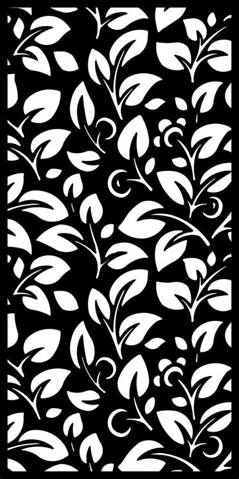 25 Ide Motif Daun Daun Ornamen Stensil