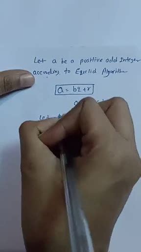 Exercise 11∘1 Use Euclids Division Algorithm To Find The Hcf Of I