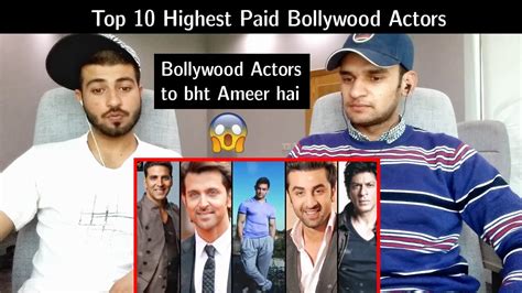 Top Ten Highest Paid Bollywood Actors L Shocking Facts Youtube