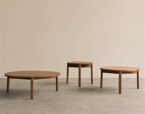 Passage Lounge Table Ø50 Walnut Designville