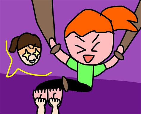 Vicky Gets Barefeet Tickled By Luan Loud By Pinkgal30 On Deviantart