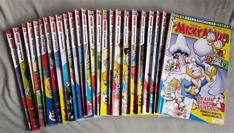 Comicsvalue Walt Disney Micky Maus Hefte Jahrgang 2018