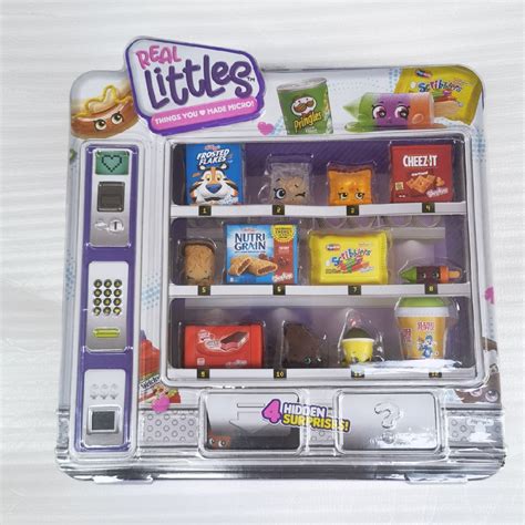 Real Littles Shopping Elf Potato Chip Vending Machine Mini Commodity