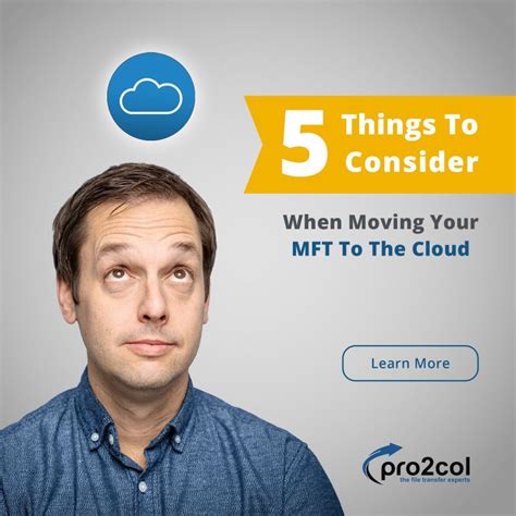 Pro2col On Linkedin Five Things To Consider Mft Cloud