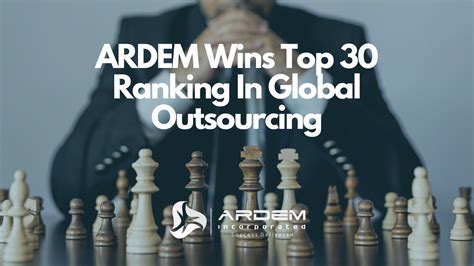 Ardem Wins Top 30 Ranking In Global Outsourcing Outsourcing Data