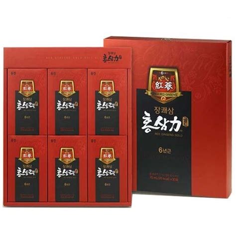 웅진식품 장쾌삼 홍삼력 골드 70ml 30포 1개 에누리 가격비교