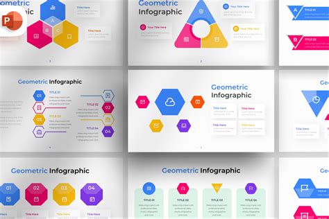 Geometric PowerPoint Infographic Template Nulivo Market