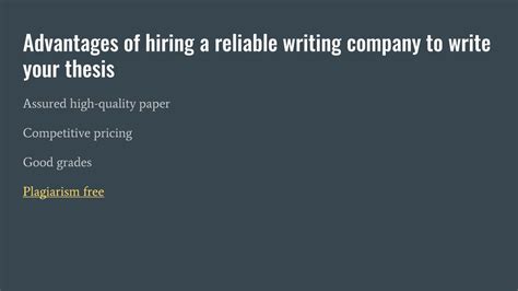 Ppt Why Students Seek Online Thesis Writing Help Powerpoint