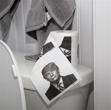 Donald Trump Toilet Paper Roll President Novelty Funny T Joke Tissue