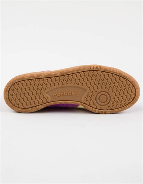Reebok Club C Grounds Uk Womens Shoes Purple 8 Tillys