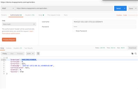 API Call Failed Issue 947 VivaPayments API GitHub