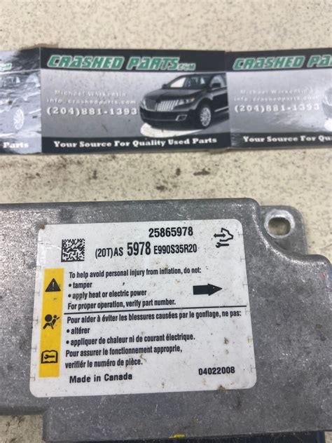 Saturn Vue Center Console Side And Roof Ecm Part 25865978