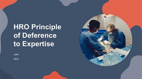 Hro Principle Of Deference To Expertise Ppt Template Acp Ppt Presentation