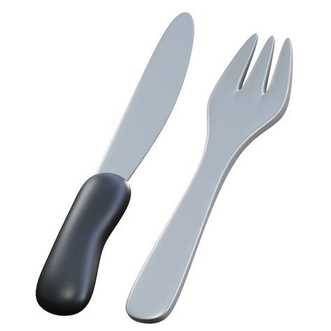 Fork Knife 3d Icon Illustration For Web App Etc 44249605 Png