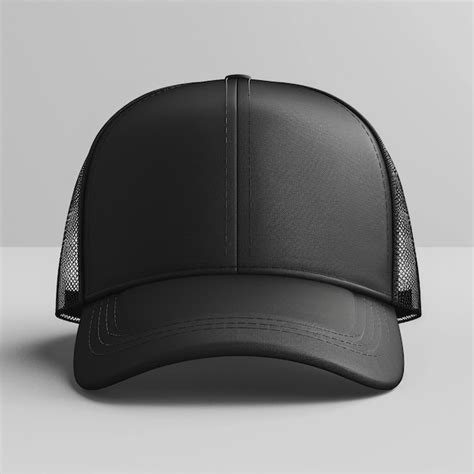 A Black Cap With A Strap That Says Quot The Word Quot On It Premium