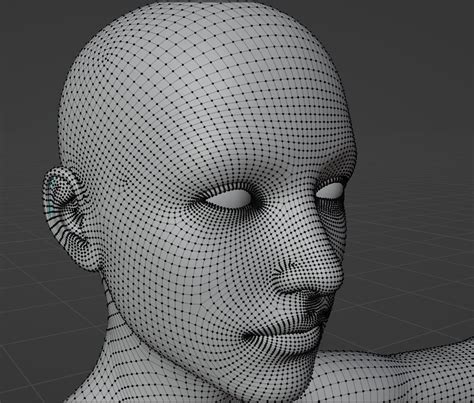 Woman Base Mesh Blender 3d Model Cgtrader