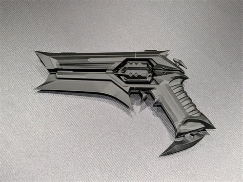 Valorant Kuronami Sheriff Free 3d Print Model Makerworld