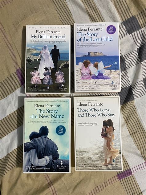 The Neapolitan Quartet By Elena Ferrante Sold As Set My Brilliant Friend Hobbies And Toys