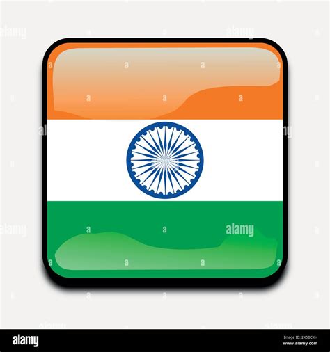 Indian Flag Icon Clipart Illustration Vector Stock Vector Image And Art