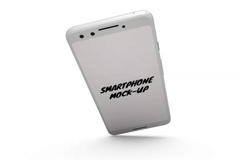 Premium PSD Smartphone Mock Up Isolated