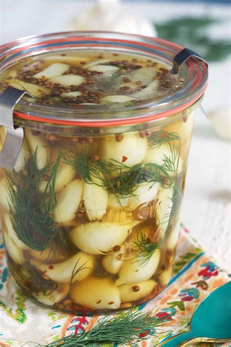Pickled Garlic Jar At Brenda Edmonds Blog